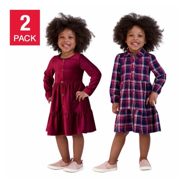 Biscotti | Dresses | Biscotti Kids 2pack Red Dress Christmas Gift For ...